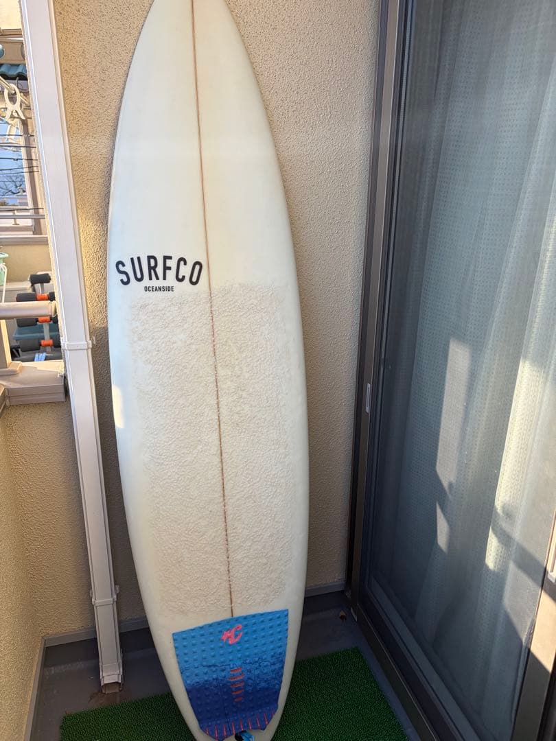 SURFCO サーフボード 6'5\" フィン　fCS