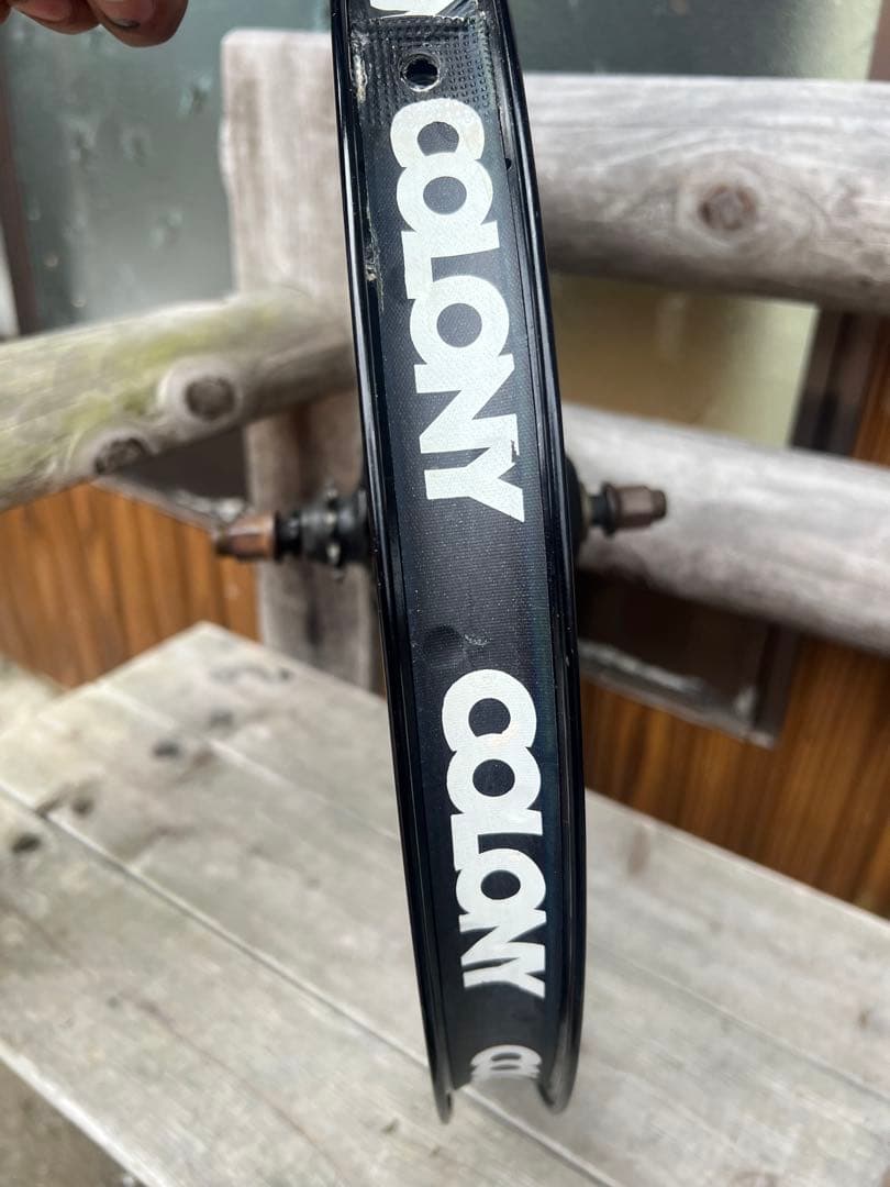 BMX リアホイールCOLONY Pintour Maleハブガード付き)
