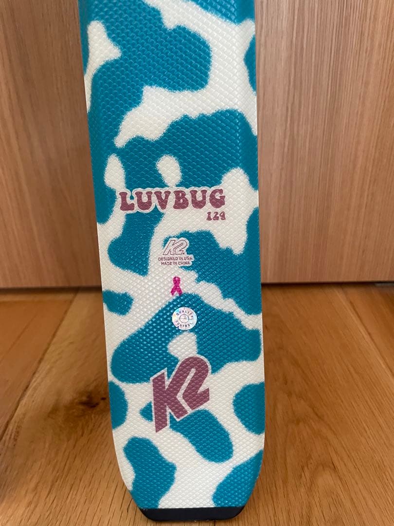 未使用新品 2023-24モデル　K2 Luv Bug スキー 124cm