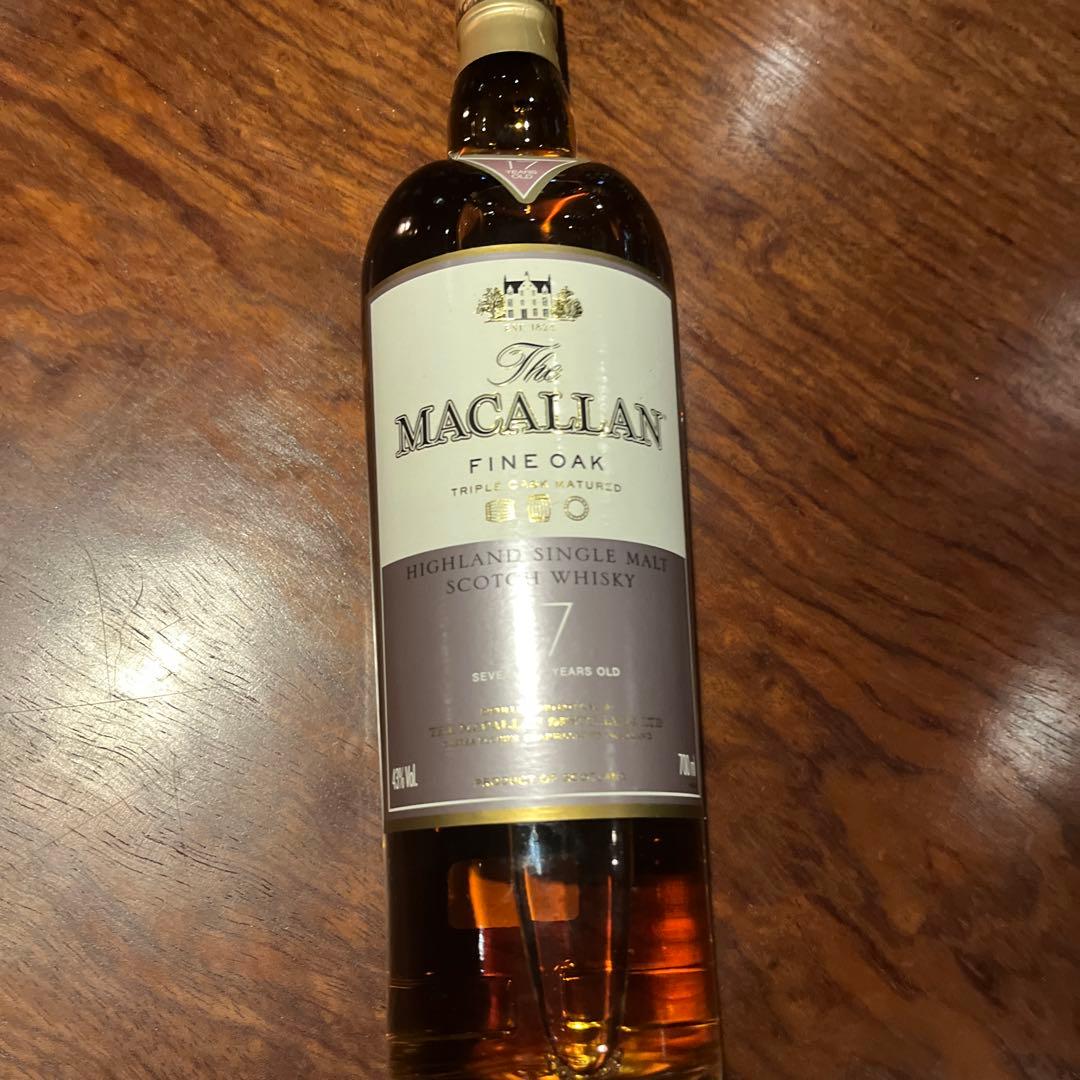 ウイスキー The Macallan Fine Oak 17 Years Old 700ml