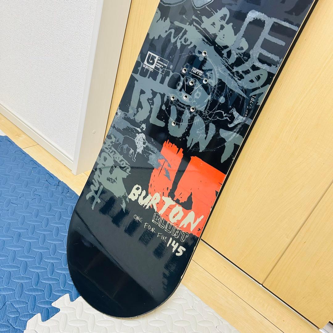 【美品】BURTON BLUNT スノーボード 板 145cm オールラウンド