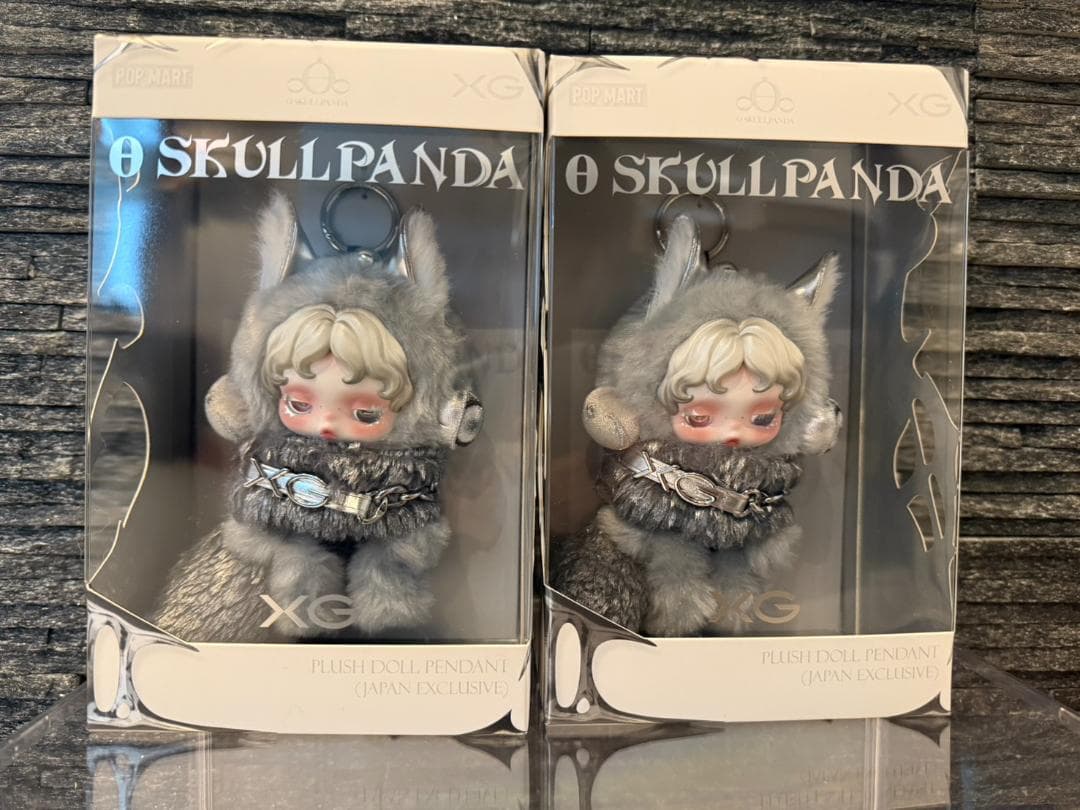SKULLPANDA × XG POPMART スカルパンダ 2体セット
