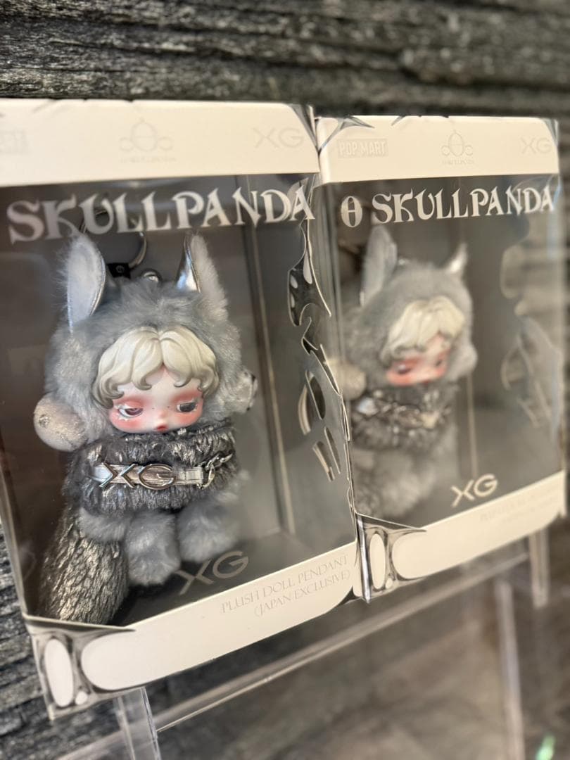 SKULLPANDA × XG POPMART スカルパンダ 2体セット
