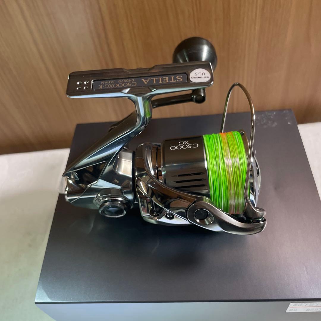 極美品 SHIMANO 22 STELLA C5000XG新品PEライン付シマノ