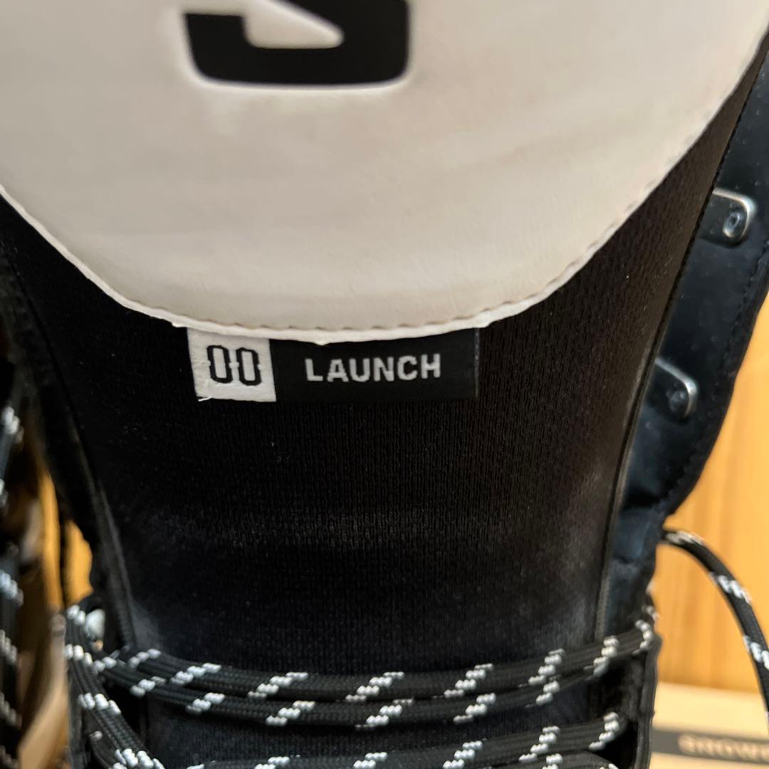 23-24 3回使用　SALOMON スノーボードブーツ ブラック　LAUNCH