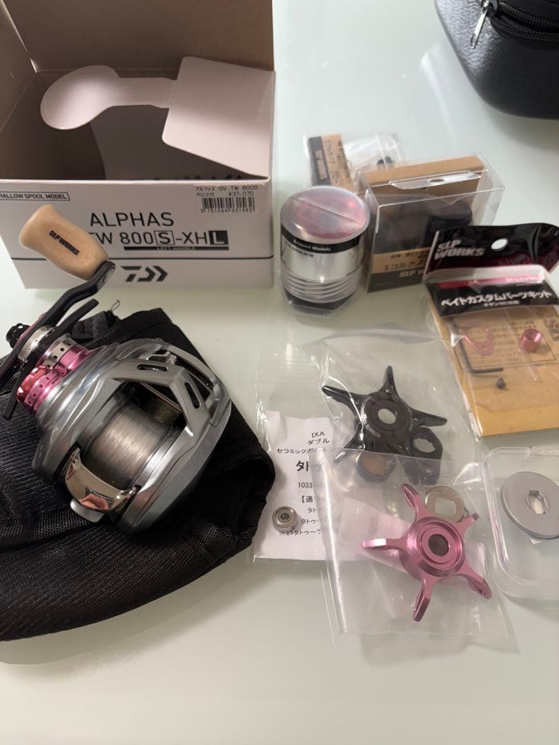 ALPHAS TW 800S-XHL ベイトリール