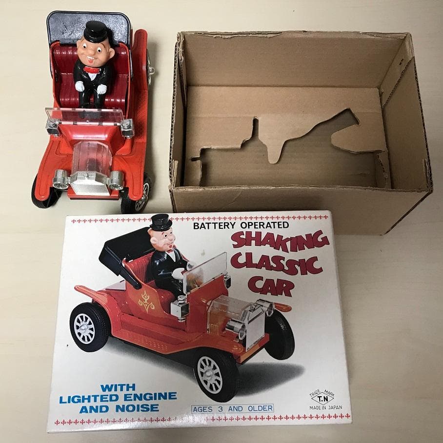 SHAKING CLASSIC CAR、野村トーイ、ブリキ玩具