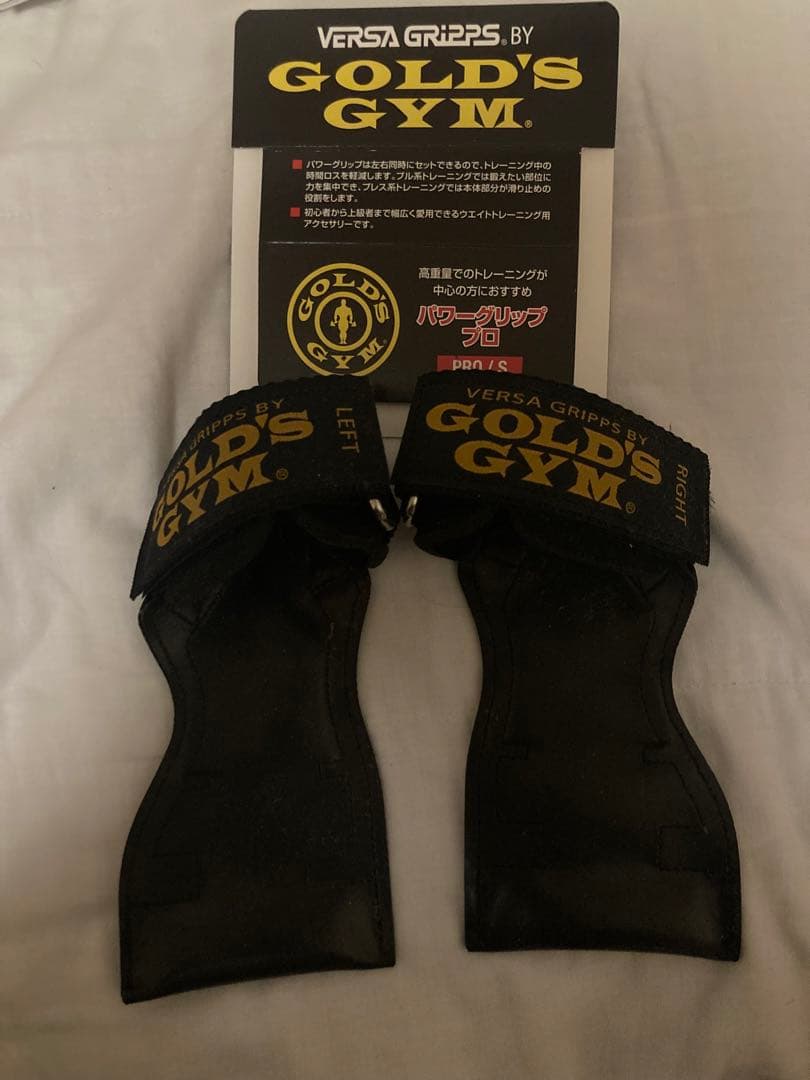 GOLD'S GYM VERSA GRIPPS ブラック 左右セット