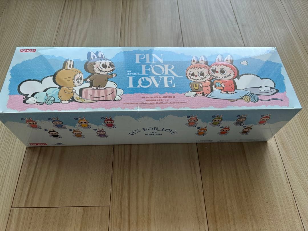 新品未開封☆ラブブ PIN FOR LOVE アソートボックス☆イニシャルN〜Z
