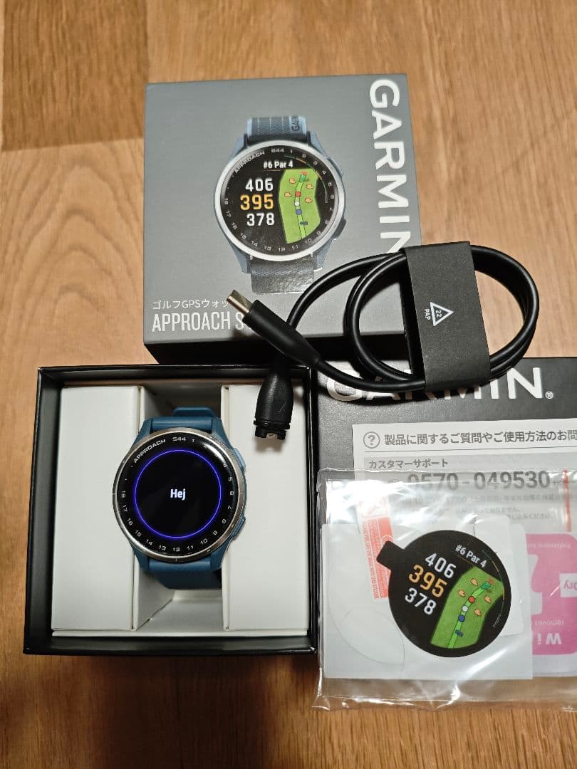 Garmin Approach S44 ゴルフGPSウォッチ　ガーミン