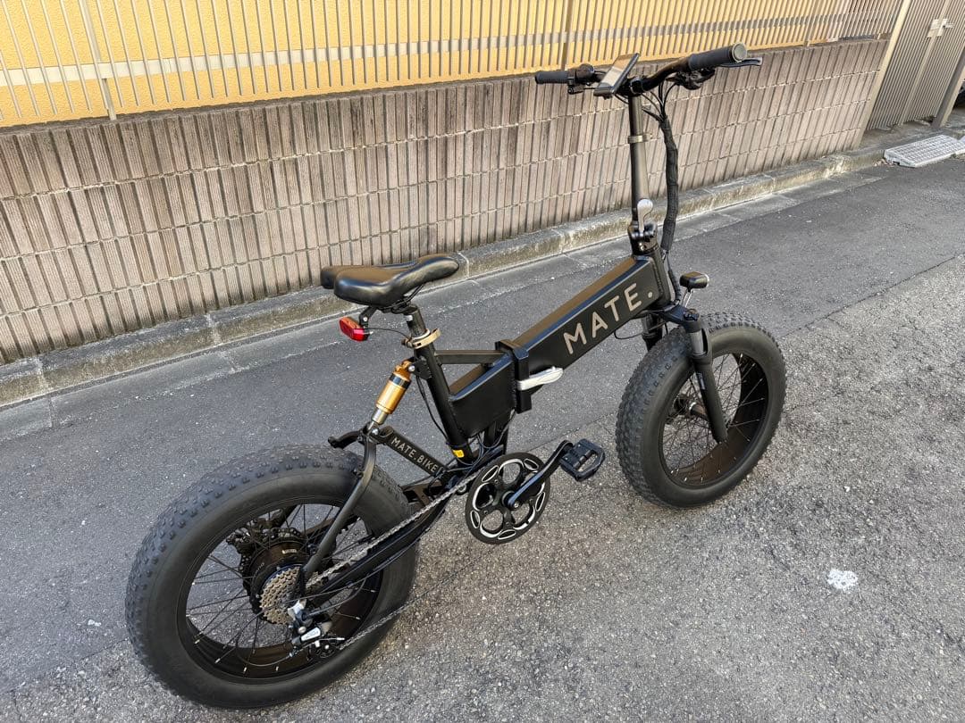 MATE X 750 ブラック　メイトバイク　電動アシスト自転車　eBIKE
