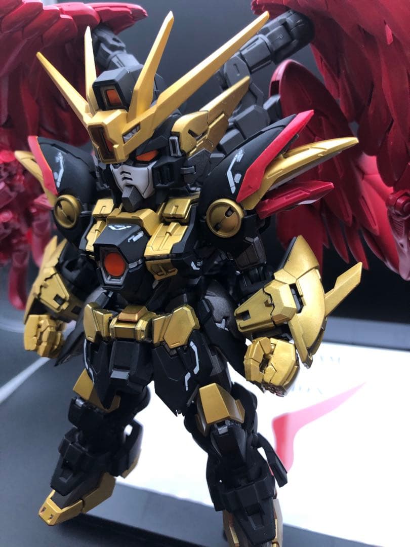 塗装済み完成品 MGSD ウイングガンダムゼロリベリオン