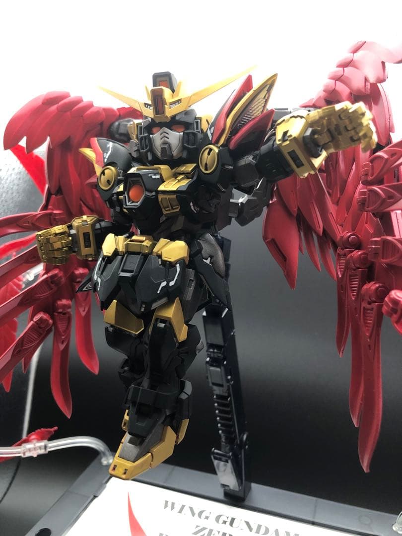 塗装済み完成品 MGSD ウイングガンダムゼロリベリオン