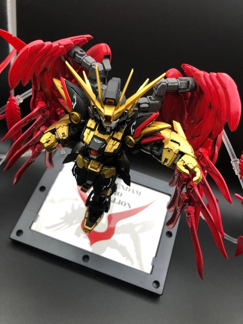 塗装済み完成品 MGSD ウイングガンダムゼロリベリオン