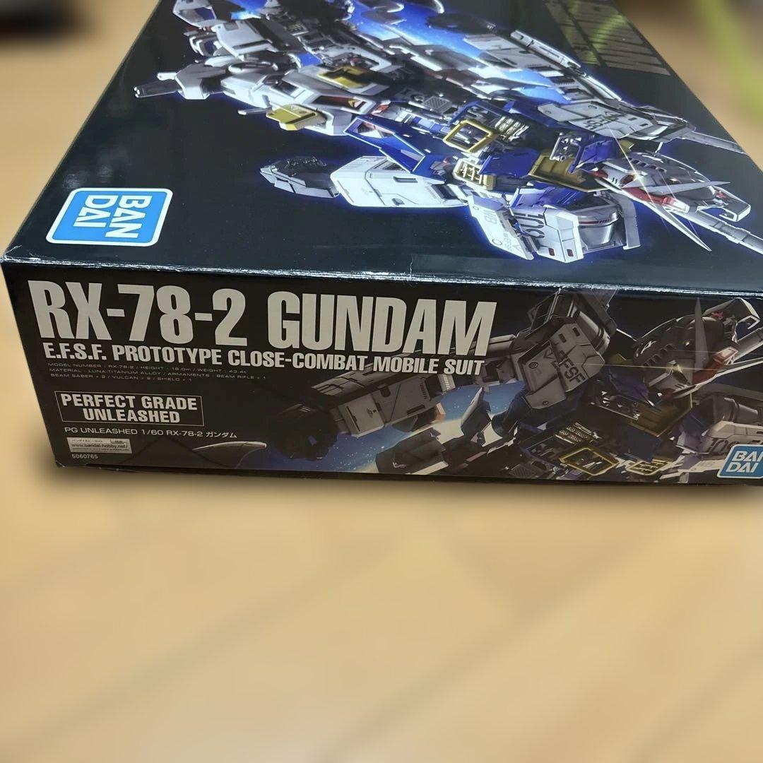 【PG unleashed】RX-78-2 GUNDAM PG デカール付き