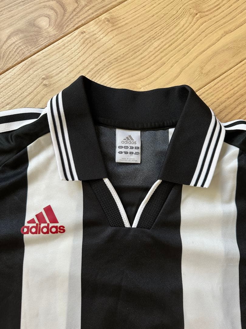90s adidas ストライプ ゲームシャツ 日本製 美品 あいみょん