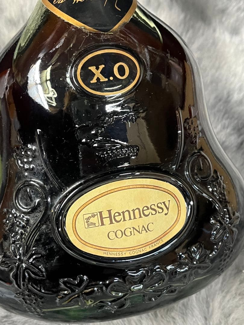 ヘネシー Hennessy XO 金キャップ グリーンボトル ブランデー　古酒