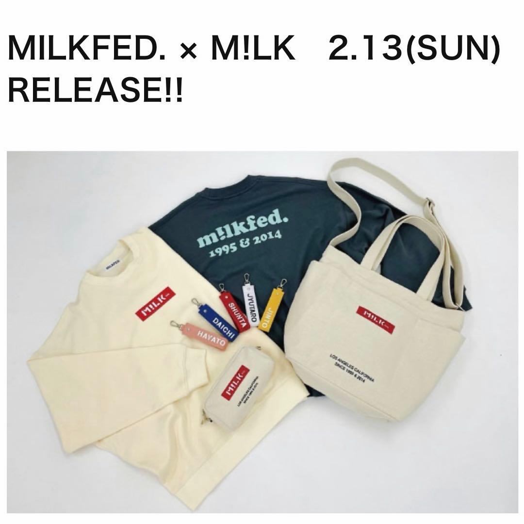 M!LK ポーチ MILKFED.コラボ