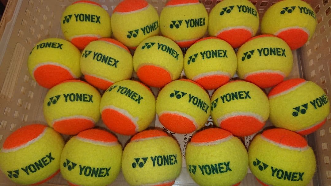 YONEX オレンジボール 残り40個になりましたので20個ずつで出品してます