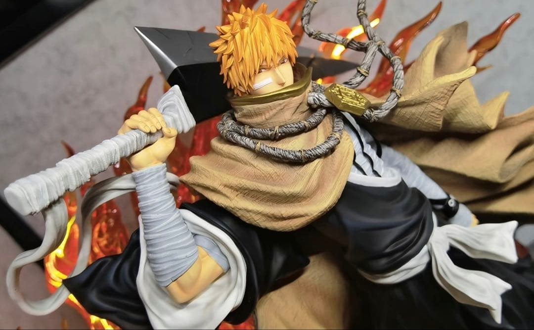 BLEACH 黒崎一護 ガレージキット ガレキ スタチュー⑧③