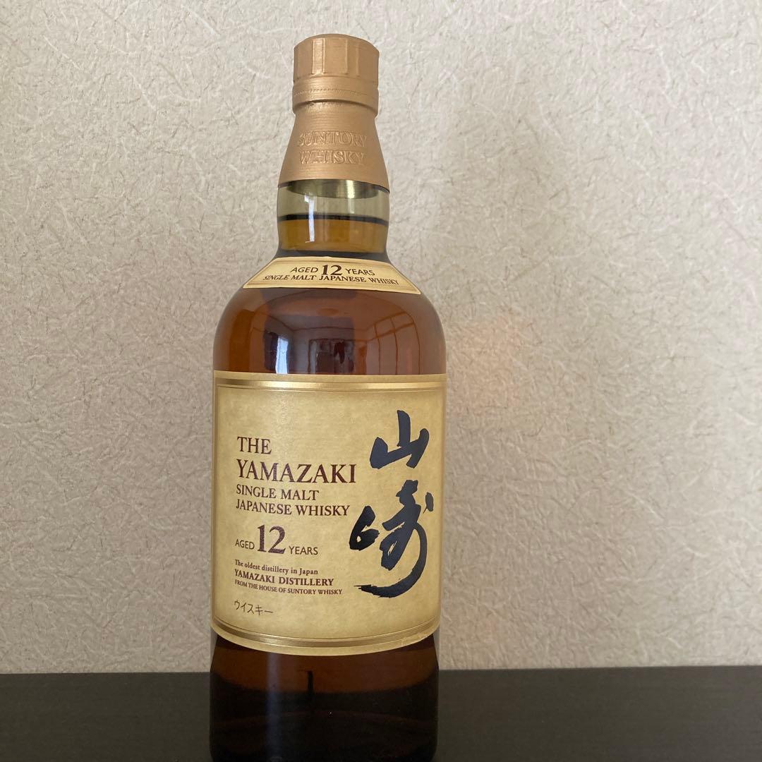 THE YAMAZAKI 12年 シングルモルトウイスキー 箱付き