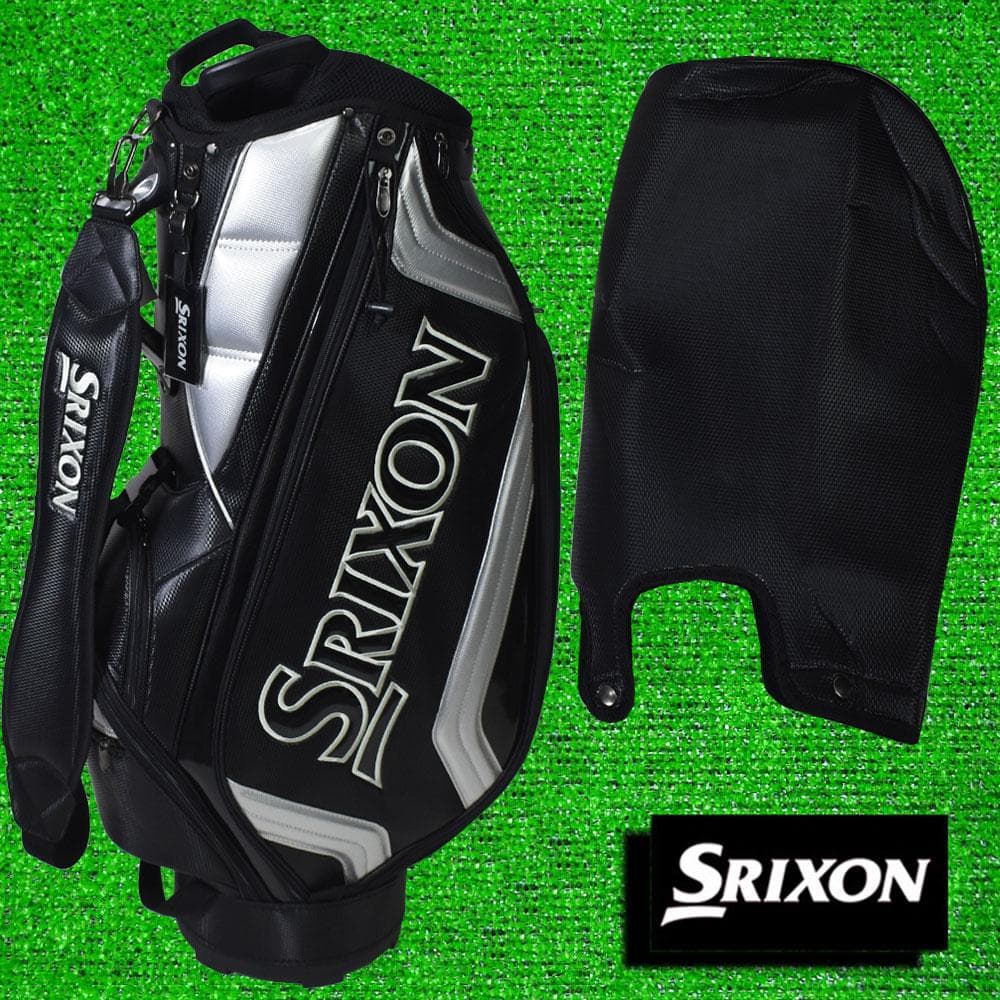 SRIXON スリクソンゴルフ キャディバッグ【ブラック/シルバー】新品！