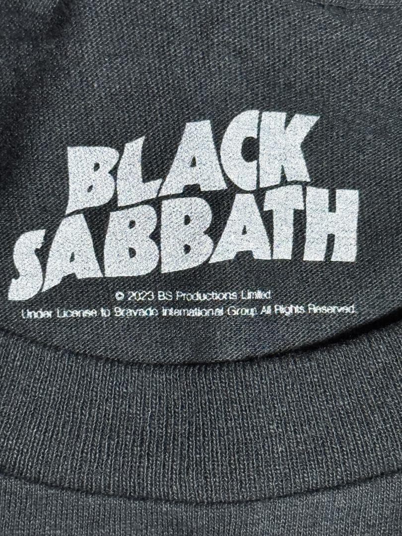 ブラックサバス LISTENTOBLACKSABBATH ロゴTシャツ XL
