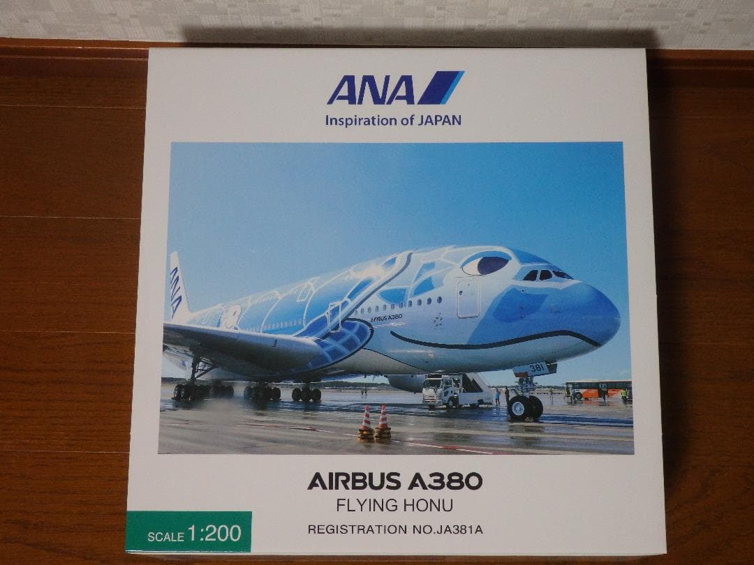 新品 全日空 ANA A380 エアバス 初号機 1:200 モデルプレーン
