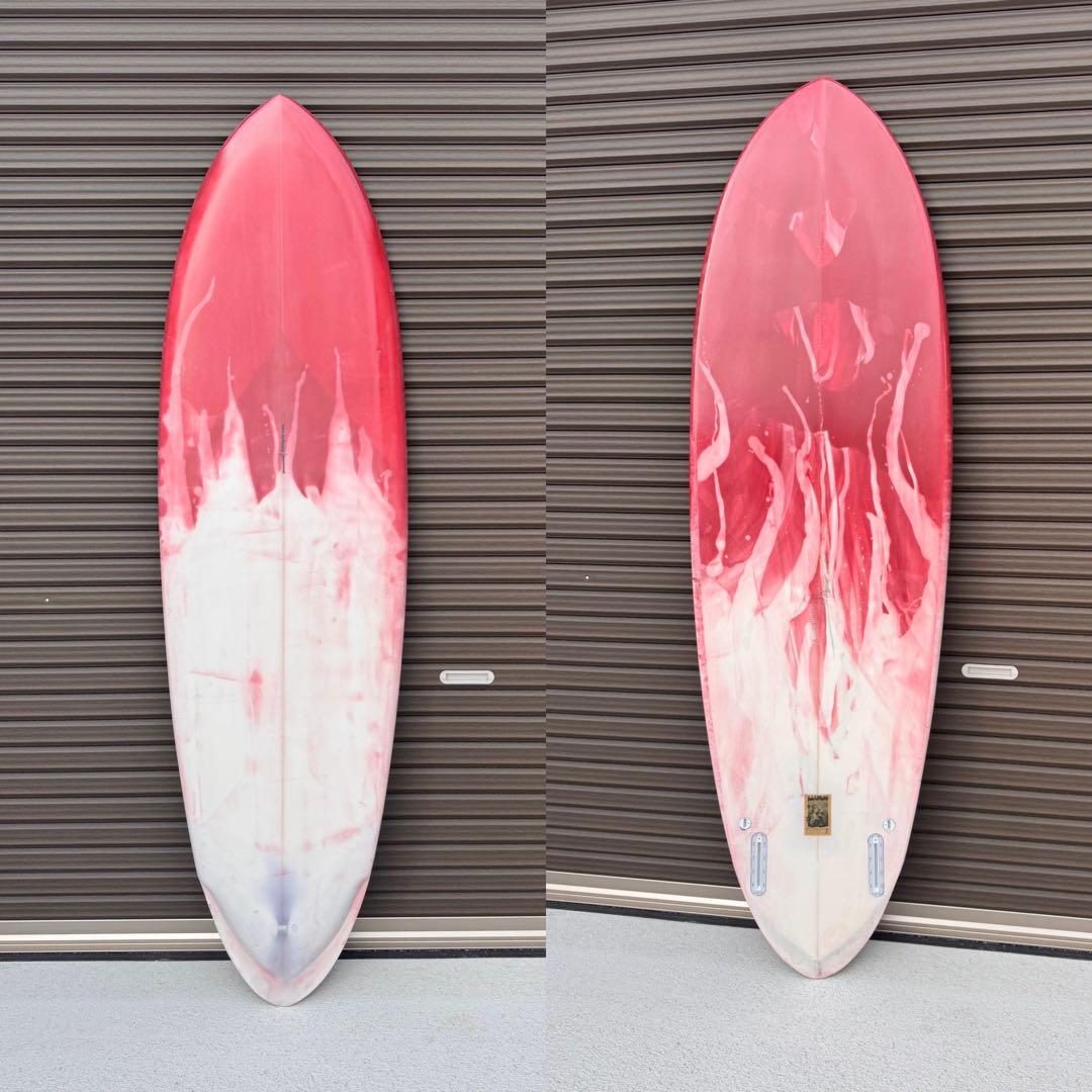 発送可能 xeno surfboard ツインピンフレックス　6.6