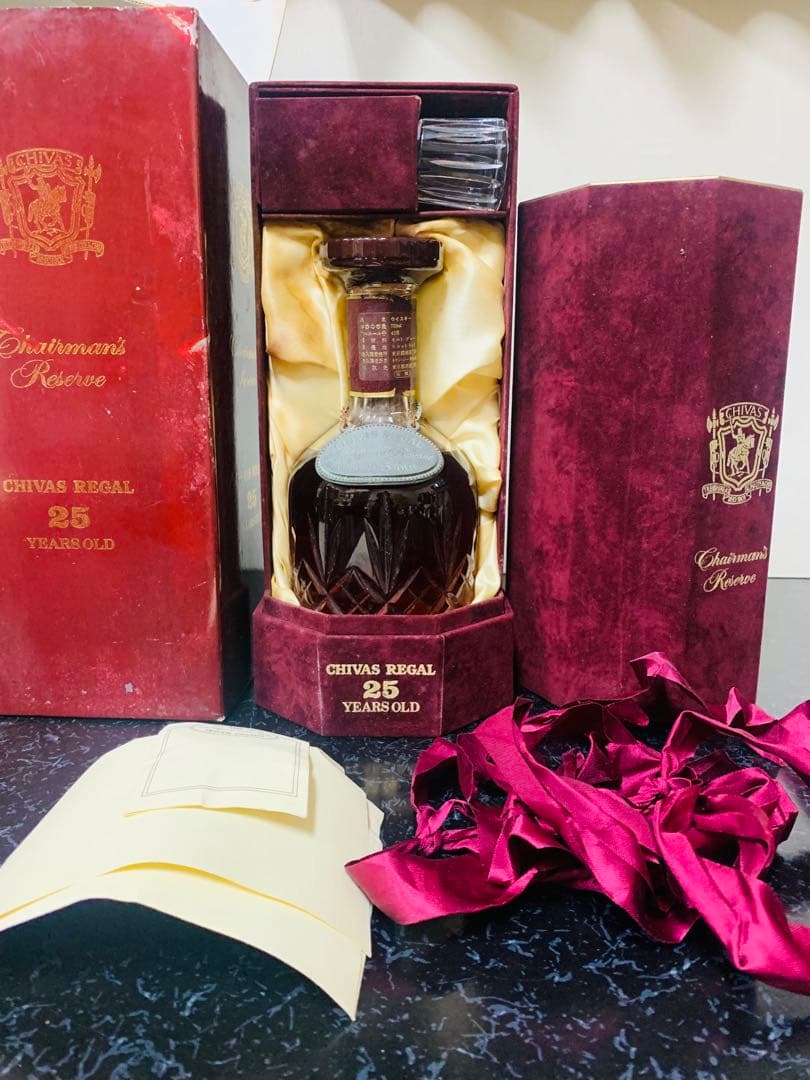 未開栓CHIVAS REGAL CHAIRMAN'S 25年 750ML-43%