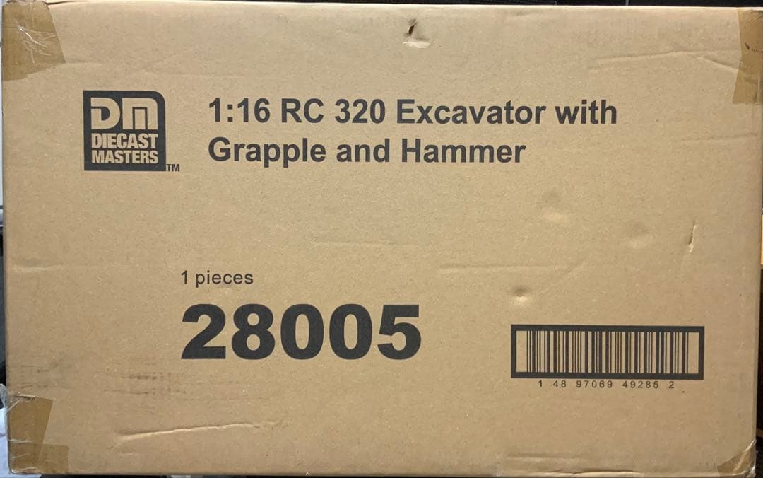1/16 RC キャタピラー CAT 320 油圧ショベル アタッチメント付属