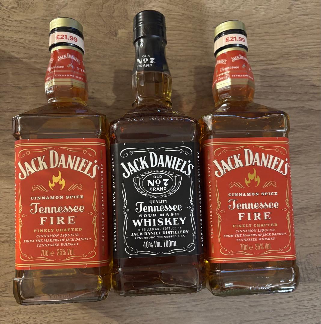 Jack Daniel's ウイスキー 3本セット