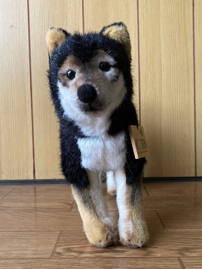 【美品】KÖSEN ケーセン ぬいぐるみ 柴犬 ドイツ製