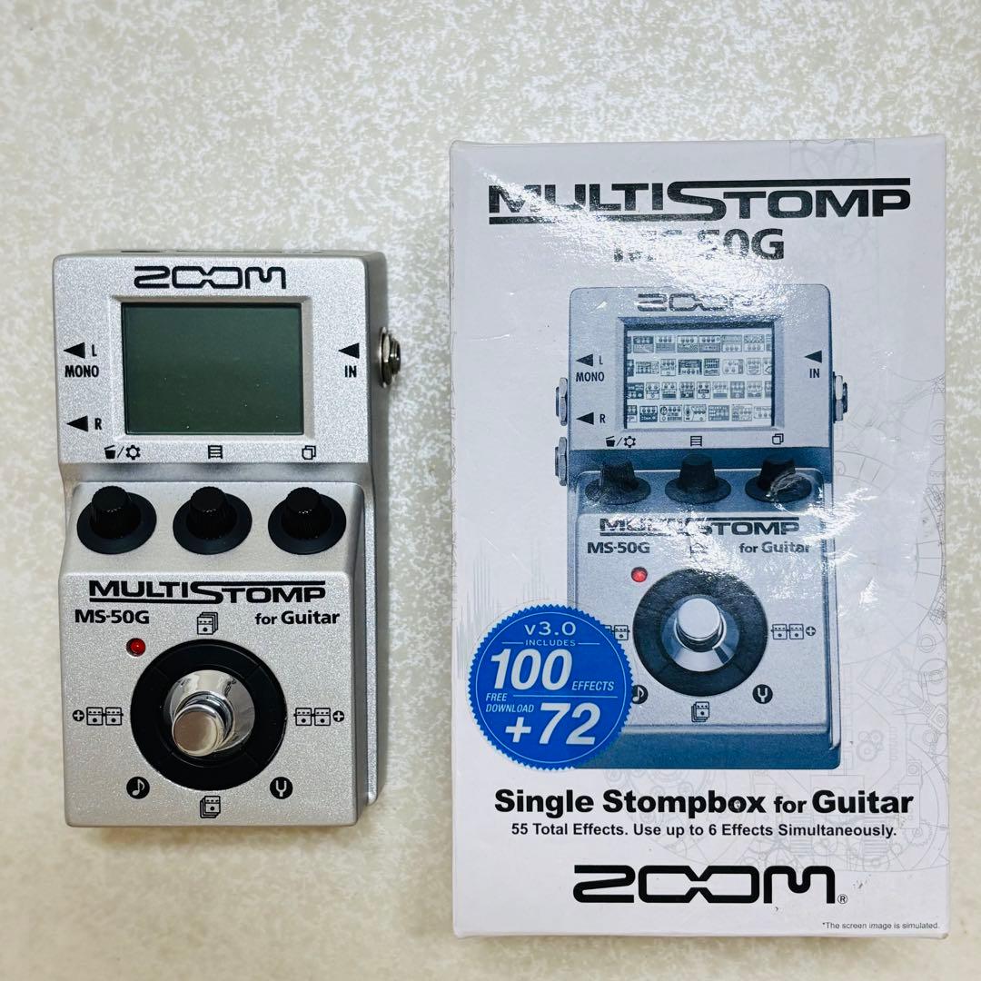 【美品】 ZOOM MULTISTOMP M5-50G マルチエフェクター