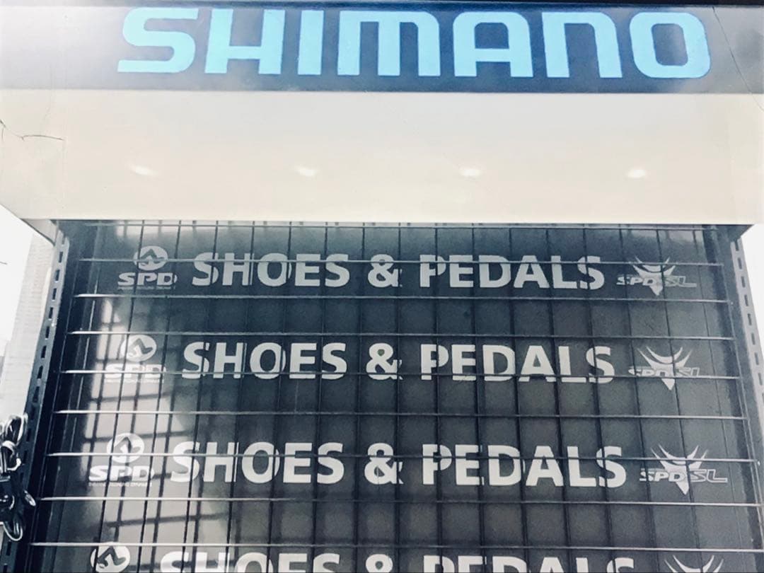 販促非売品 SHIMANO 電飾つき ネットラック 棚什器 ディスプレイスタンド