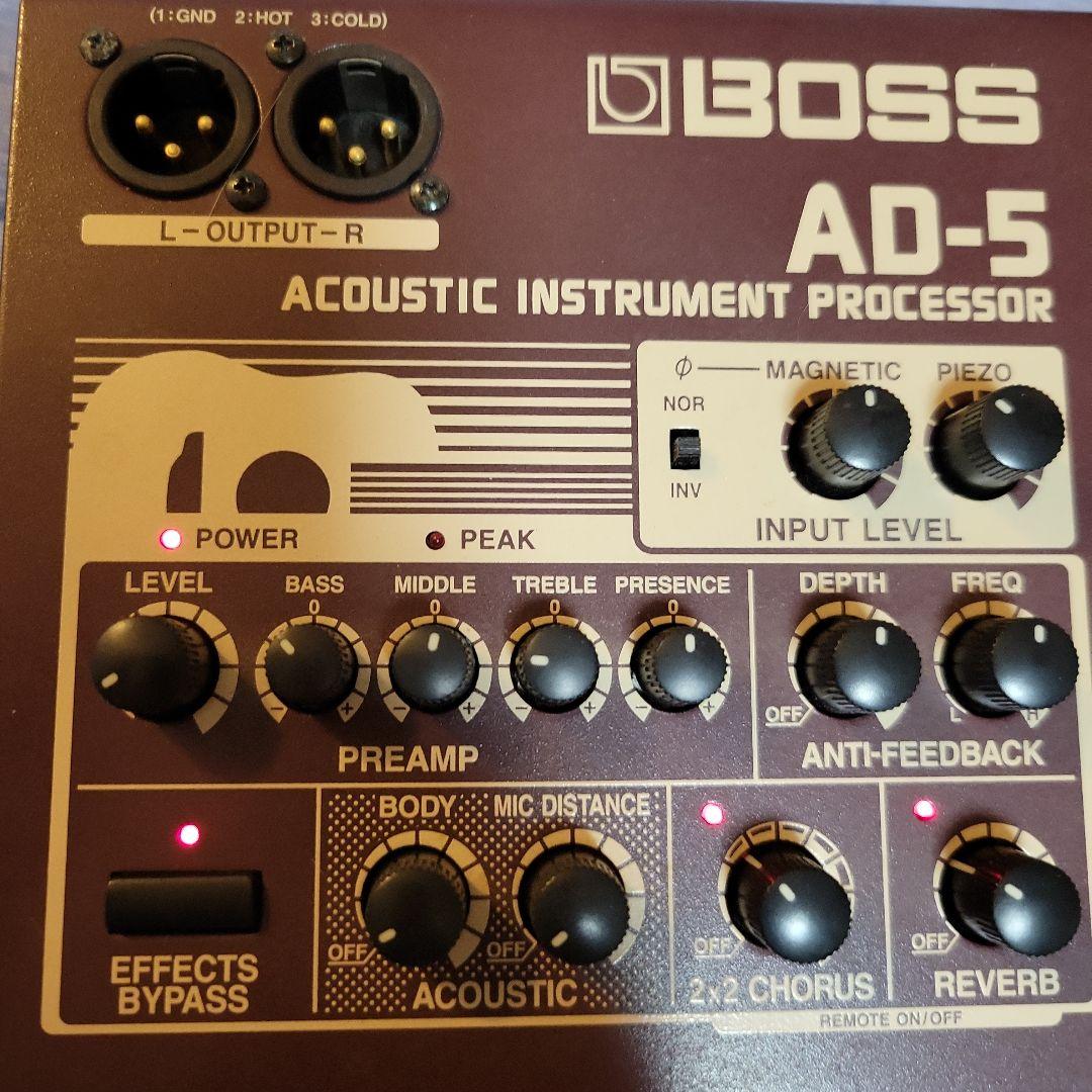 BOSS AD-5 アコースティックプロセッサー