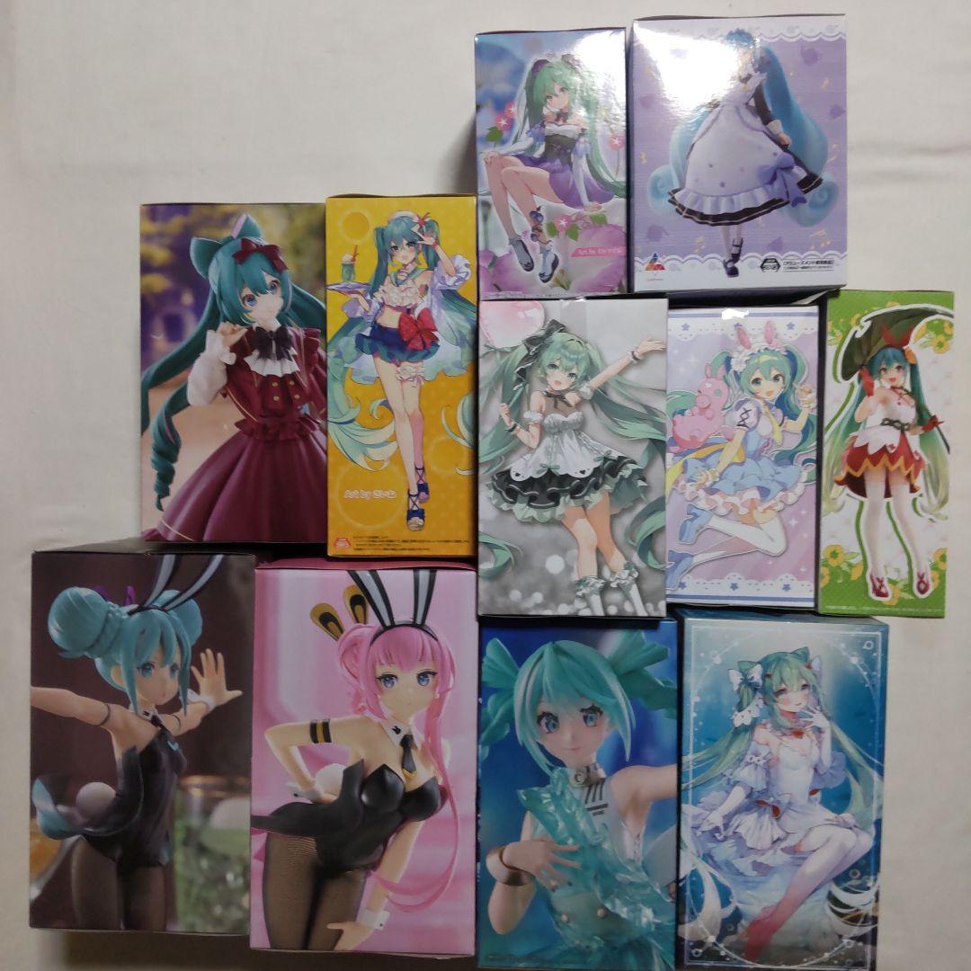 初音ミク 巡音ルカ プライズ景品 フィギュア 11体セット