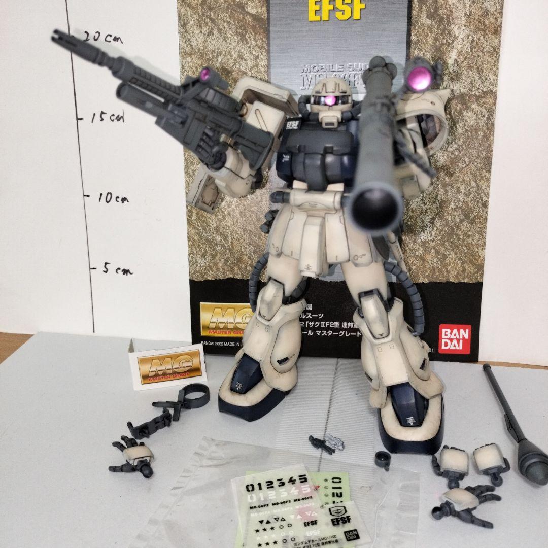 MG1/100 ザクⅡ F2型 連邦軍仕様 塗装完成品 ガンダム ガンプラ 素組