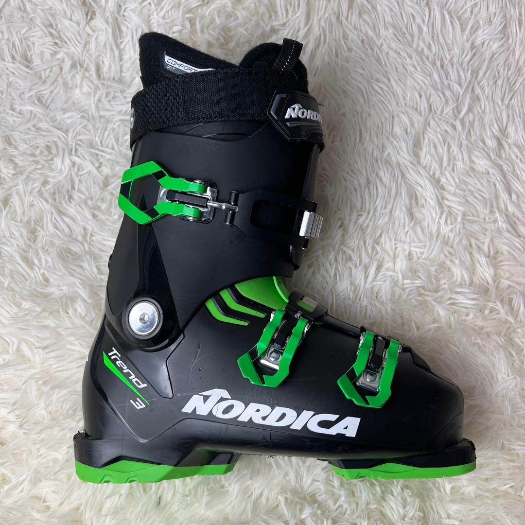 NORDICA ノルディカ スキーブーツ 25.5cm スキー靴 初心者 緑