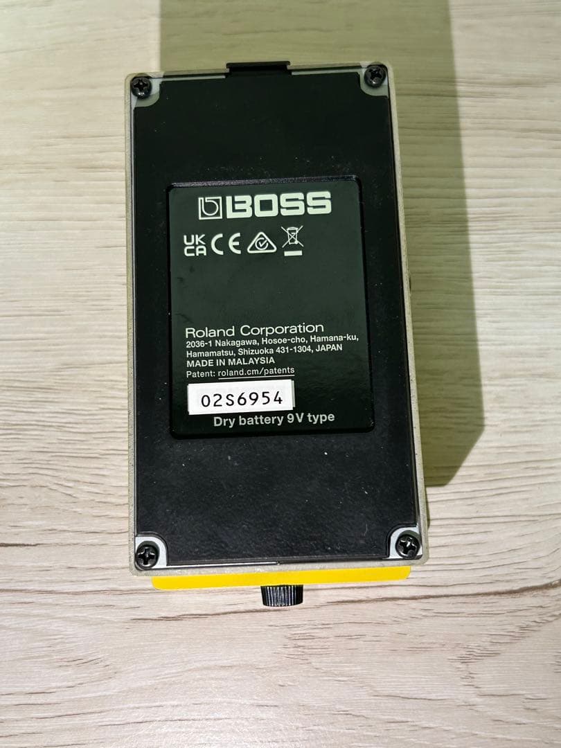 BOSS SUPER OverDrive SD-1 動作確認済み