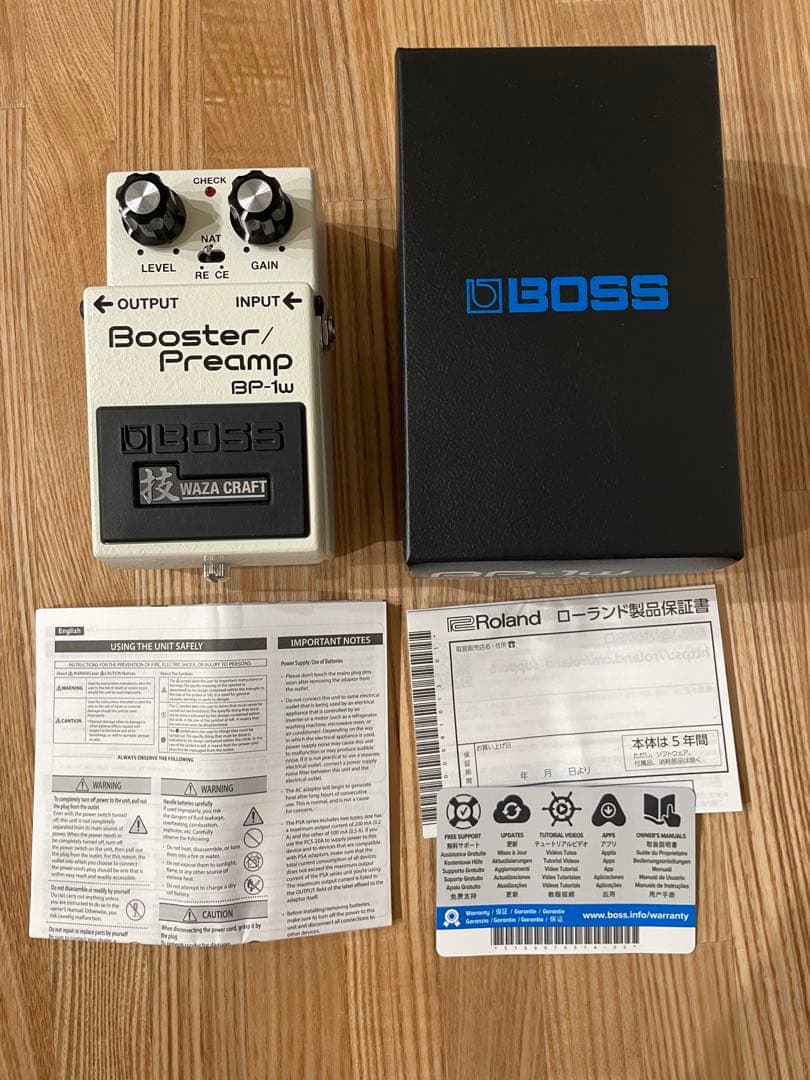 BOSS BP-1W Booster/Preamp 技WAZA craft