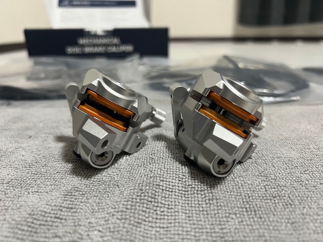 GROWTAC EQUAL フラットマウント シルバー 紐式ディスク 新品未使用