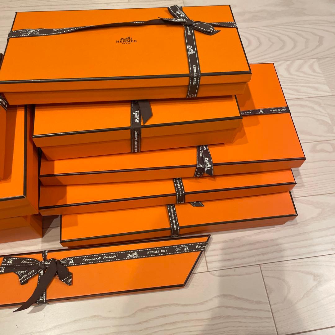 Hermès ギフトボックス オレンジ　10箱