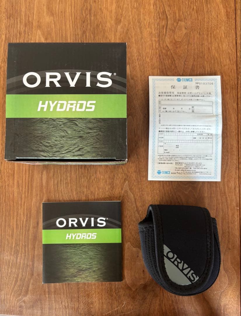 新品未使用　orvis ハイドロスⅡ シルバー
