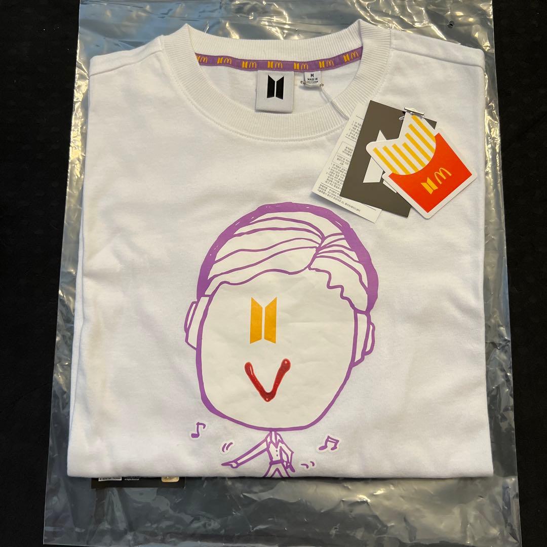V マクドナルド　コラボ　tシャツ　防弾少年団　bts