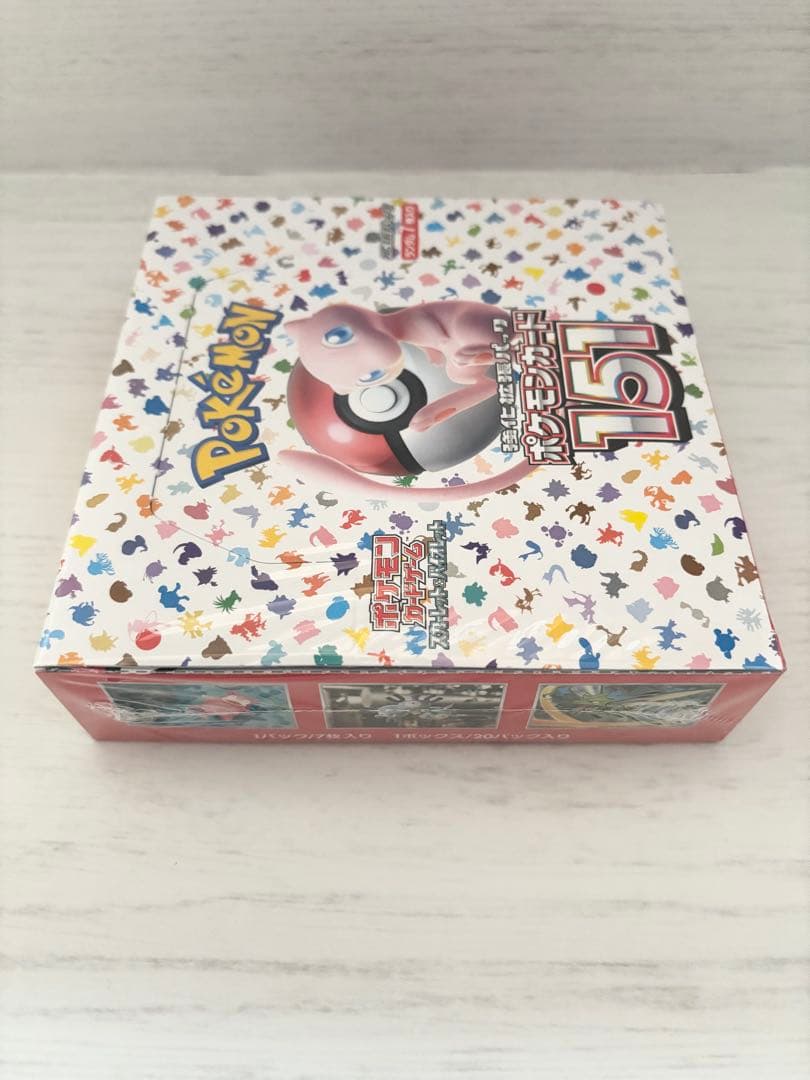 ポケカ　151 シュリンク付き　1BOX 硬質ケース付き