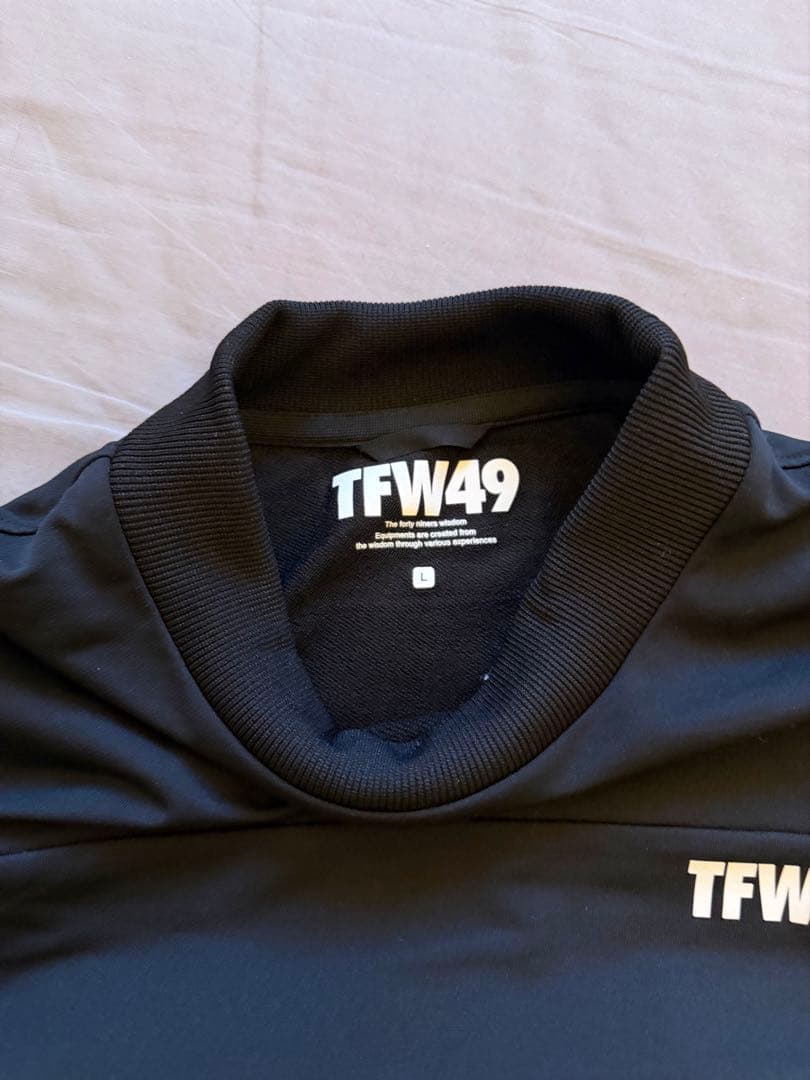 メンズウェア TFW49 L/S THICK COLLAR CREW NECK SHIRT L