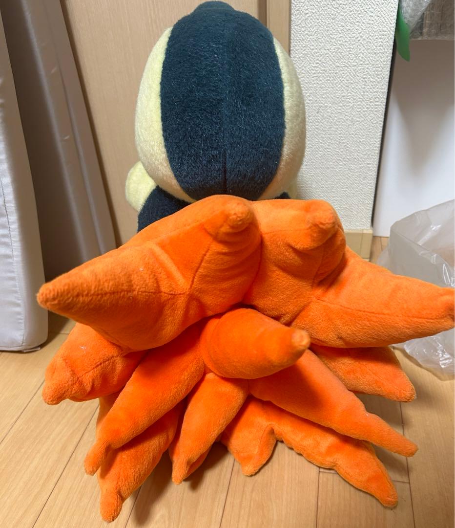 T*6様 ヒノアラシ　ビッグサイズぬいぐるみ（高さ約35cm×幅約48cm）