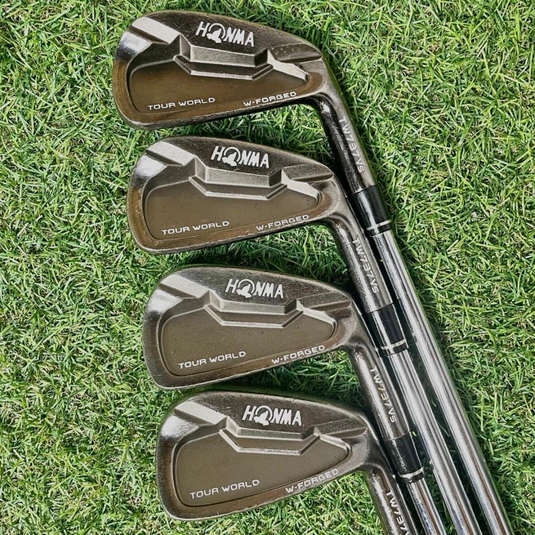 【希少】HONMA TW737Vs ブラックニッケル アイアンセット 7本 S
