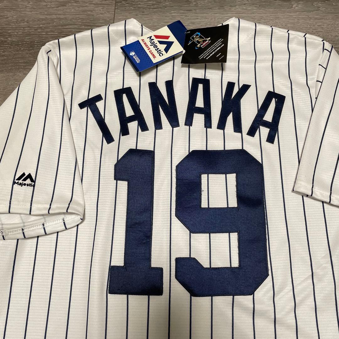 デッドストックMLB Majestic Yankees19田中将大 ユニフォーム